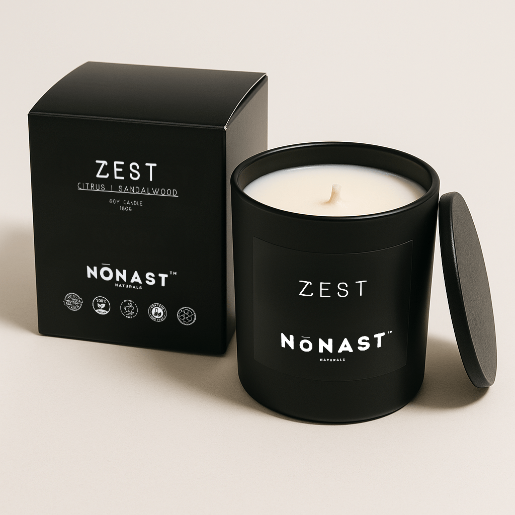 ZEST Candle - Citrus | Sandalwood